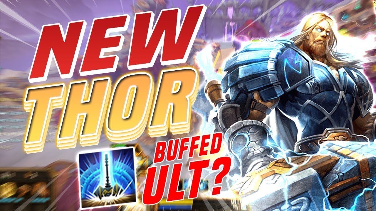 Smite: NEW Thor rework VS. Weak3n's Thor! - YouTube