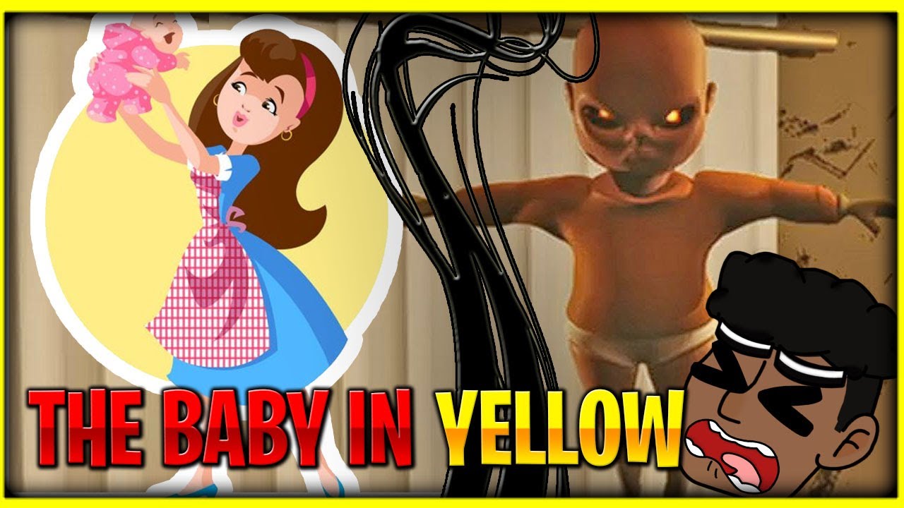 👶CUIDANDO a un BEBE DEMONIO🎭 | THE BABY IN YELLOW Halloween 🎃 ...