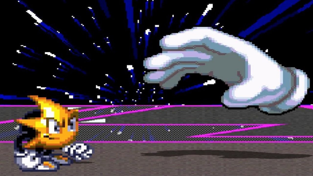 Ristar vs Master Hand HD 1080p 60fps - YouTube