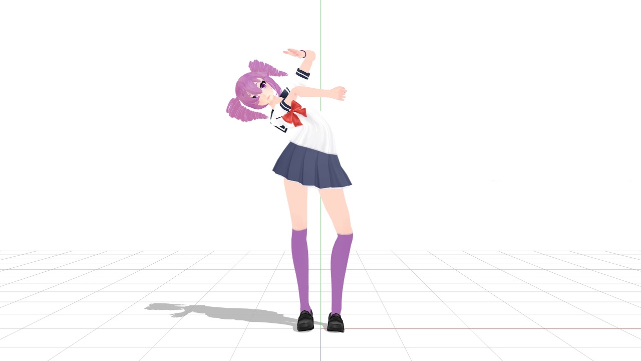 trying to make a mmd motion - YouTube