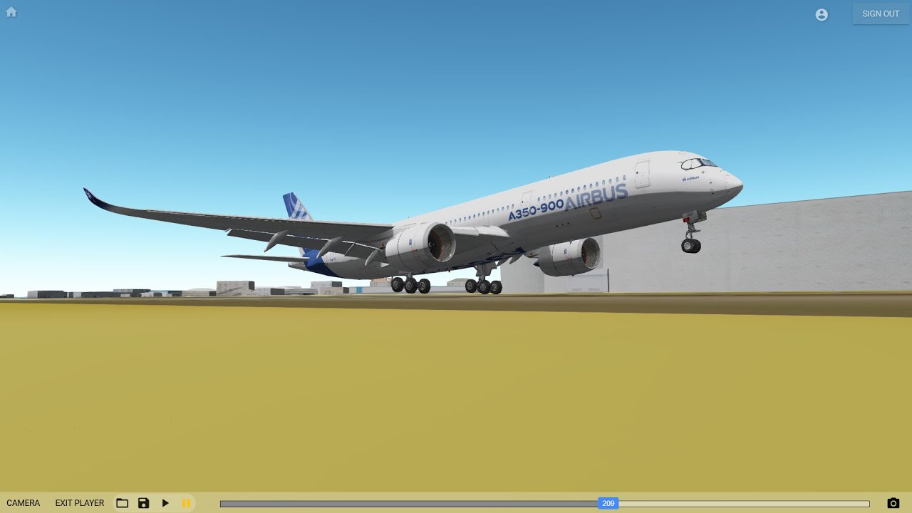 A350 Butter Landing | Geo-FS - YouTube