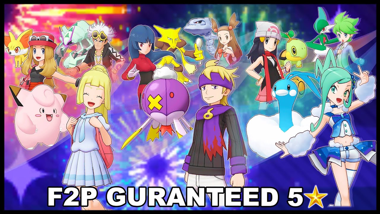New Guaranteed 5 Star Regional Banners! (F2P Gems) | Pokemon Masters EX ...