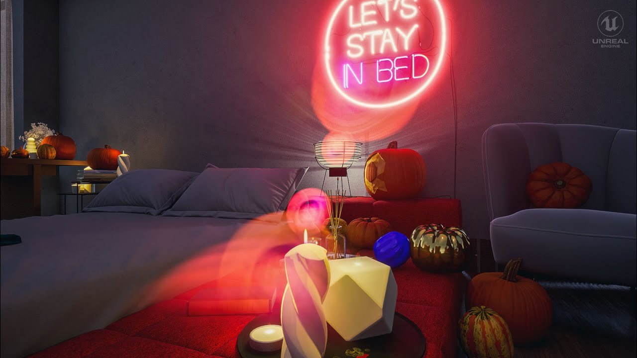 CGI Halloween'21 with UE5 and Quixel - YouTube