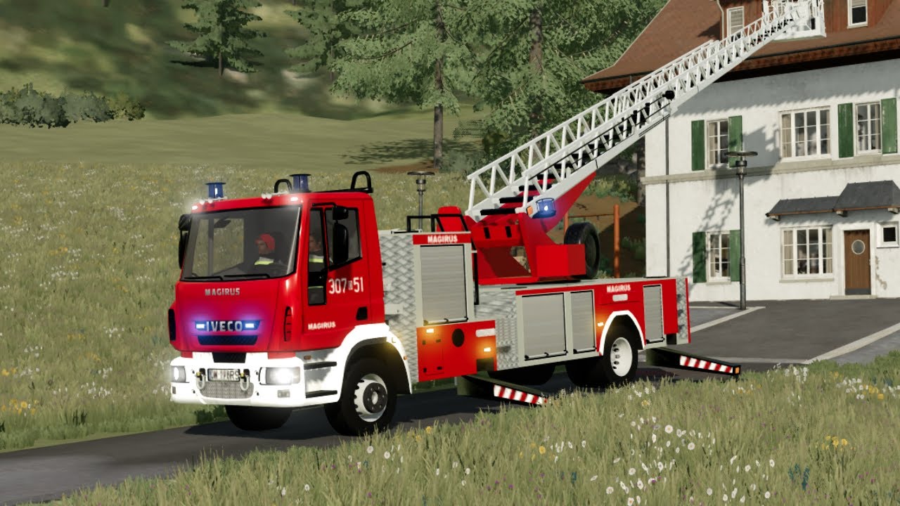 [FS22] DOWNLOAD Iveco Magirus SD-42 /Magirus - JRG 7 Wrocław - YouTube