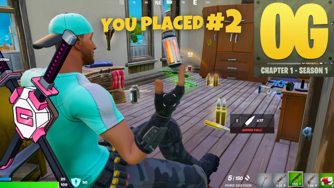 2nd Place Showdown | FORTNITE | Chapter 1 Season 1🤩 - YouTube