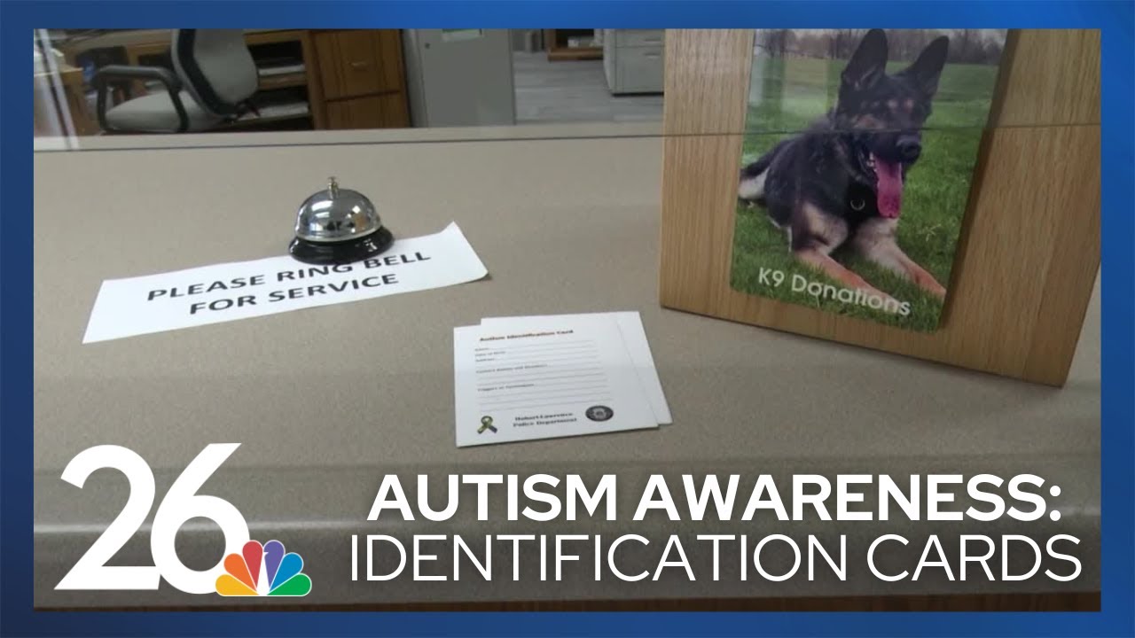 Hobart-Lawrence Police Department creates 'Autism Identification Cards ...