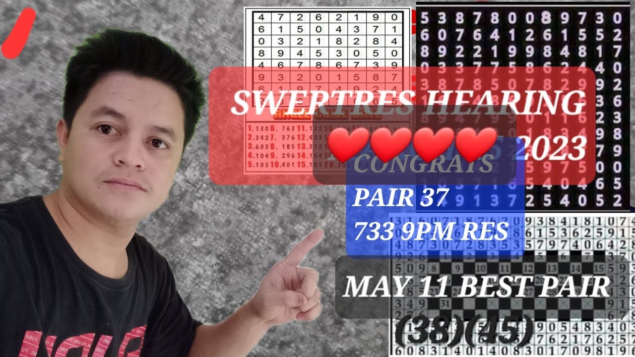 swertres hot numbers today (ven mix tv) - YouTube