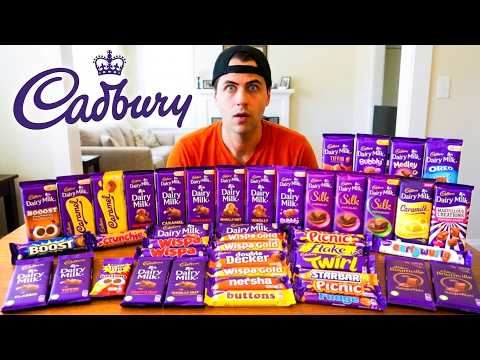 I Tried Every Cadbury Chocolate