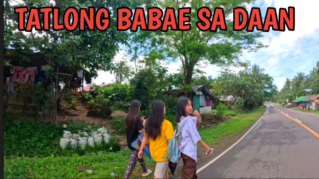 TATLONG BABAE SA DAAN/MANILA? - YouTube