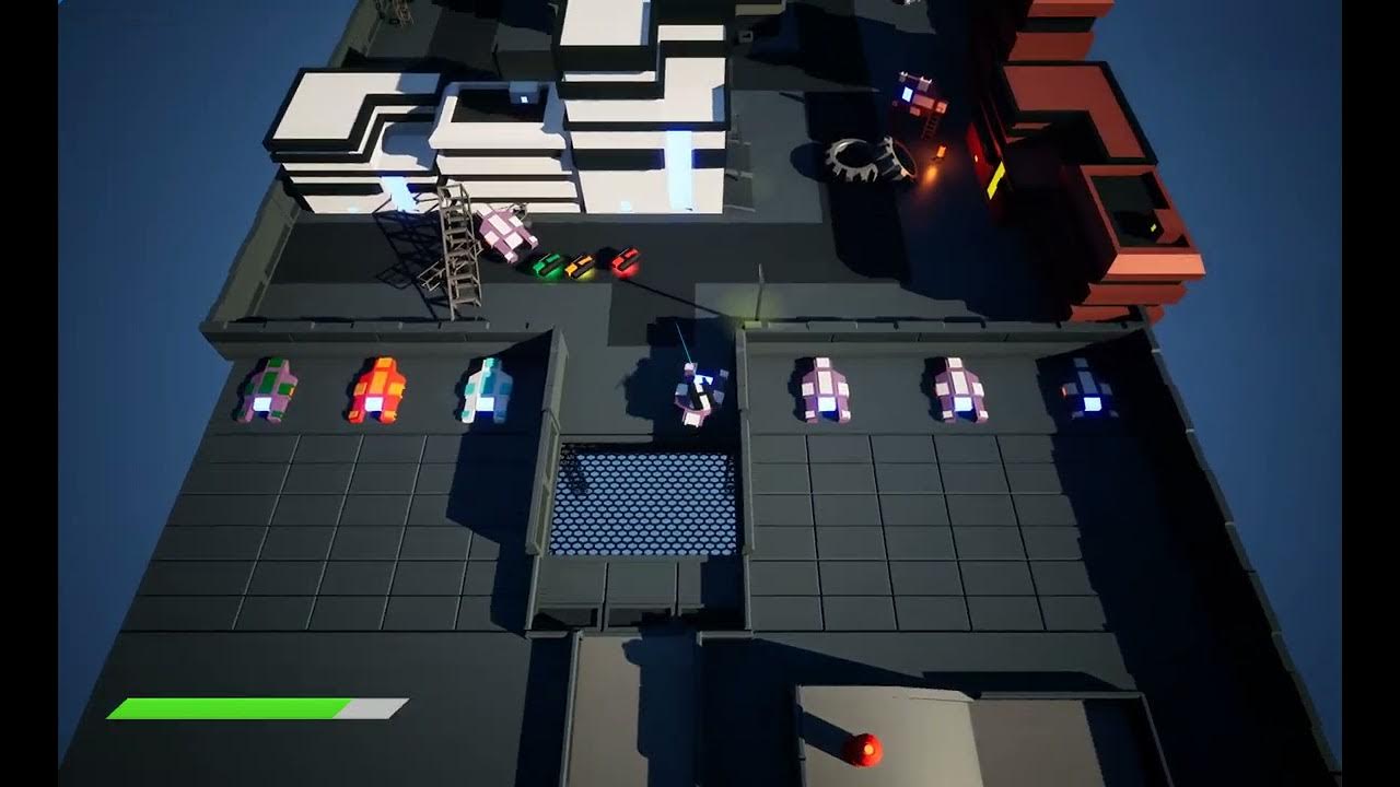 Mechanics Prototyping - Week 3 Task 1 - Basic Enemies - YouTube