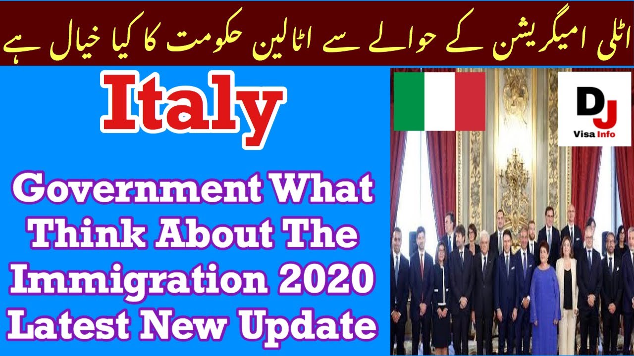 Italy Government What thinking about Immigration 2020 |Latest News ...