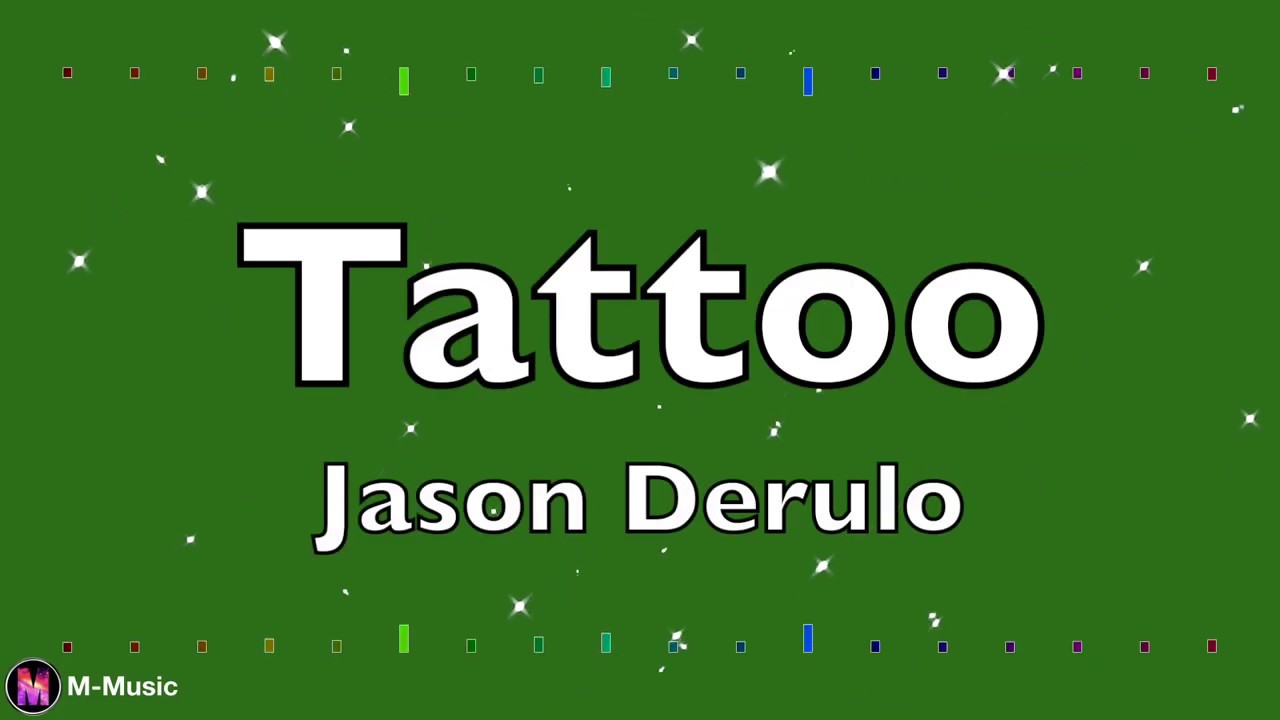 Jason Derulo - Tattoo (Lyric video) - YouTube
