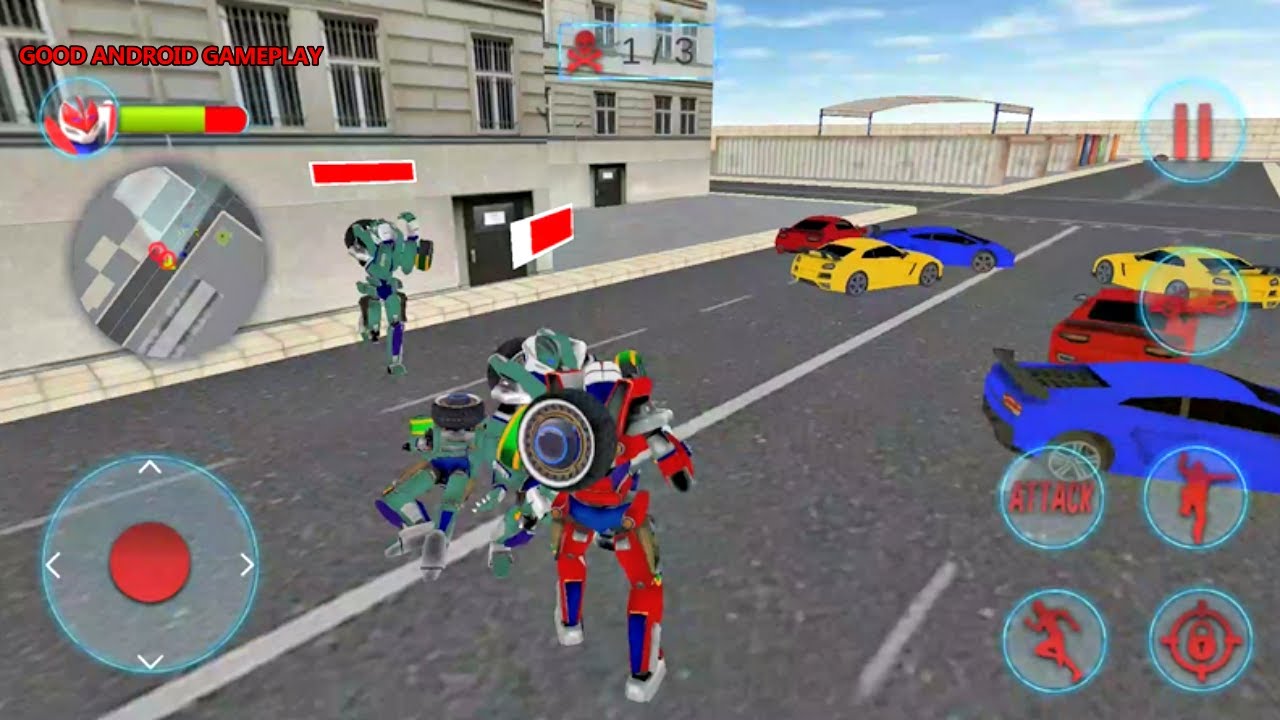 Incredible Robot Car Transform Battle 2017 - Android GamePlay FHD - YouTube