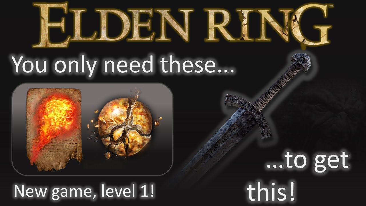 Iron Greatsword farm, early, fast, and easy! - YouTube