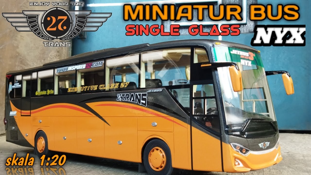REVIEW MINIATUR BUS 27 TRANS SG NYX - YouTube