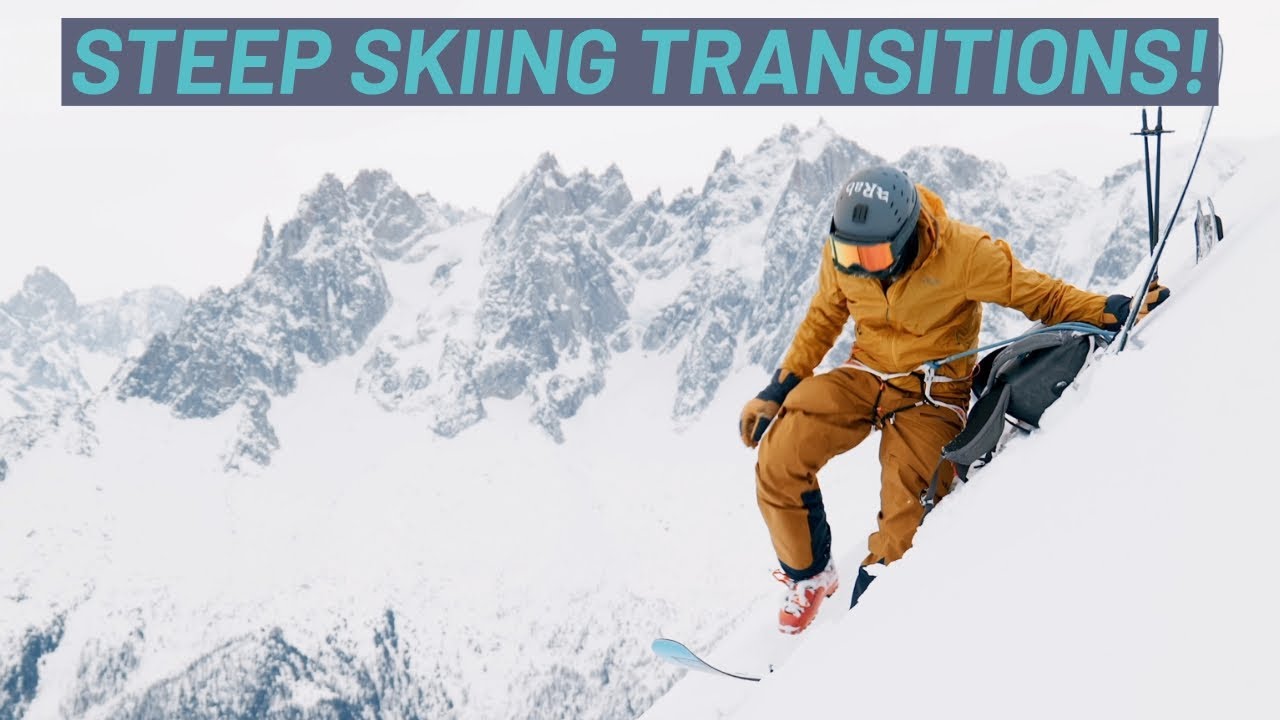 How To Transition On A Steep Slope Whilst Skiing // DAVE SEARLE - YouTube