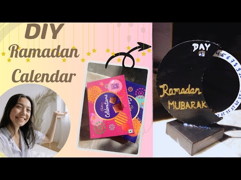 How to make Ramadan Calendar at home 🙌 using cardboard|DIY Islamic ...