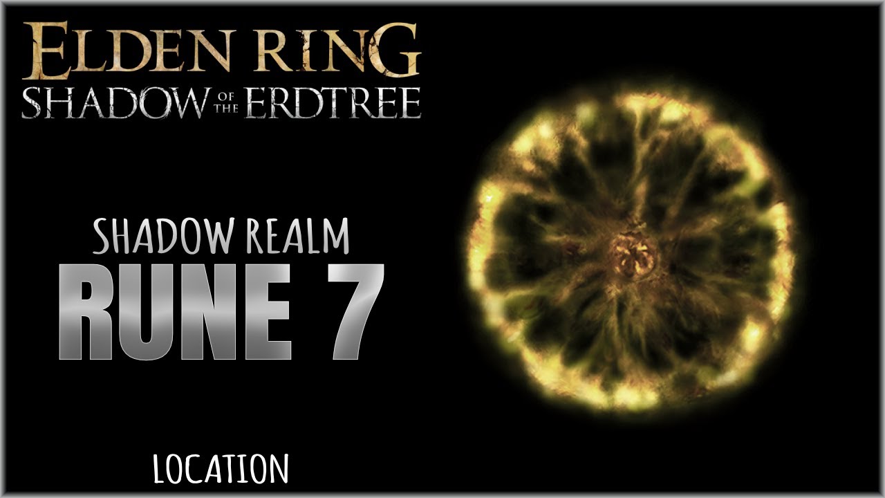 Elden Ring | Shadow Realm Rune [7] Location - YouTube
