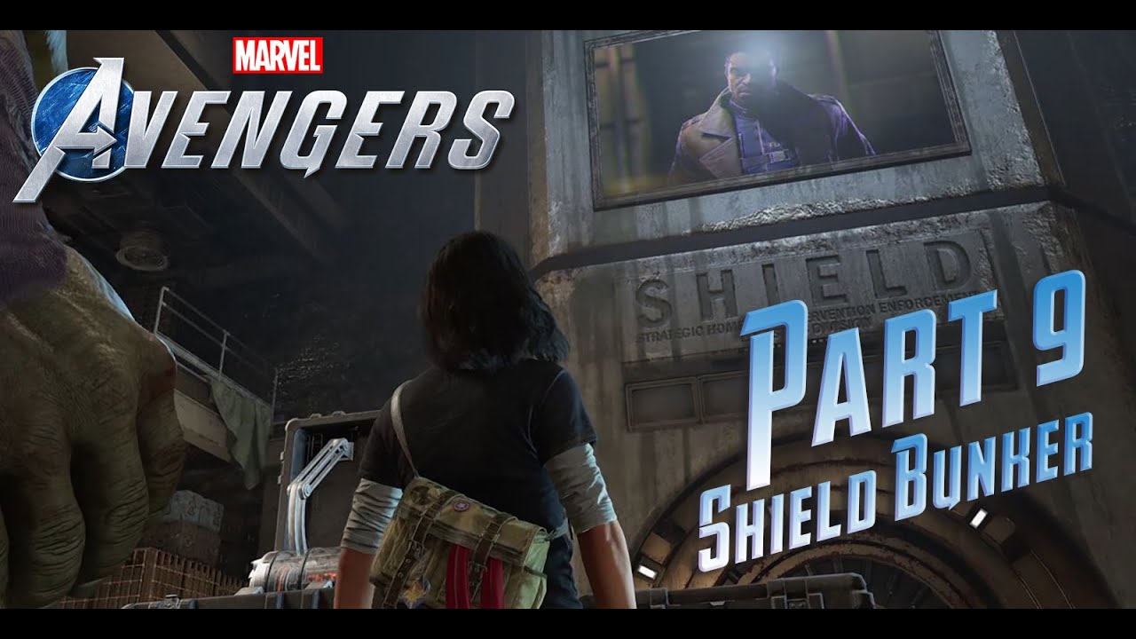 Marvel's Avengers Walkthrough Gameplay Part 9 - Shield Bunker - YouTube