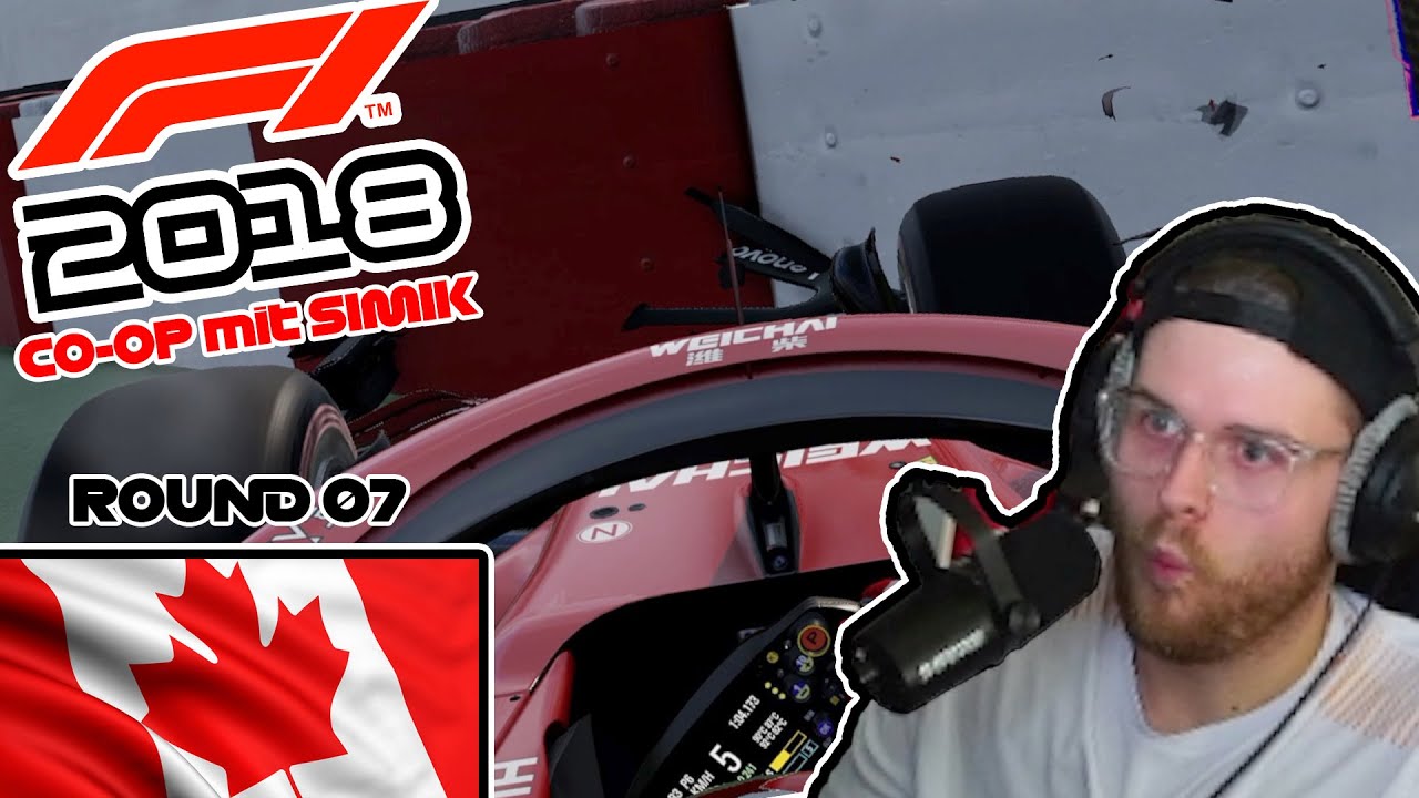 REGEN! 🌧️ | F1 2018 Co-op Season mit SIMIK🏎️🏁 |Round 07: Kanada🇨🇦 |4K ...