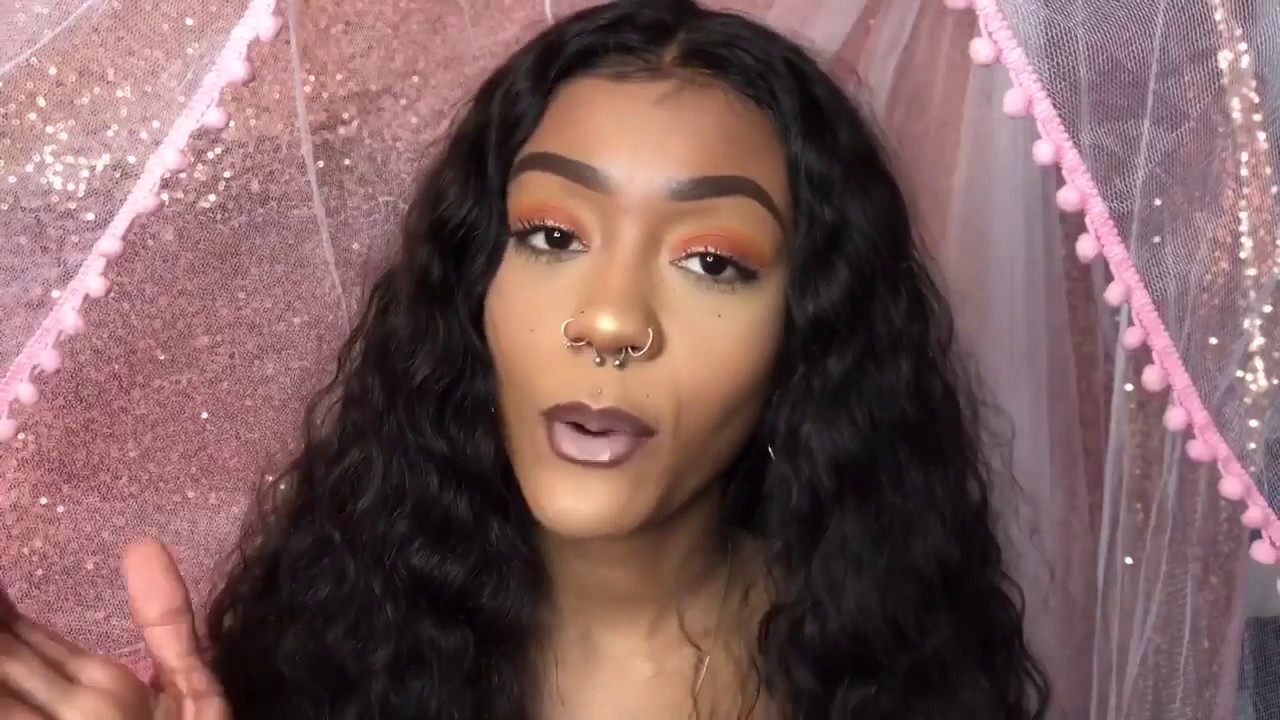 WATER WAVE wigs 18 inch 180|Sunlight Hair - YouTube