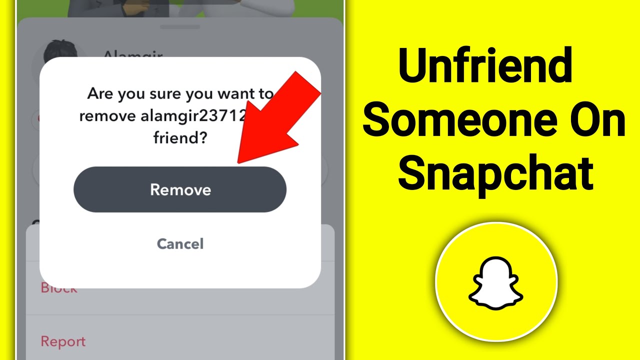 How to Unfriend Someone On Snapchat 2025 | Remove Friends On Snapchat ...