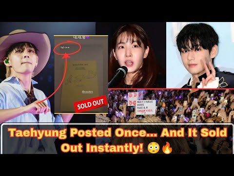 V BTS Read Her Book… One Post Could Make It Sell Out! 😳📖🔥