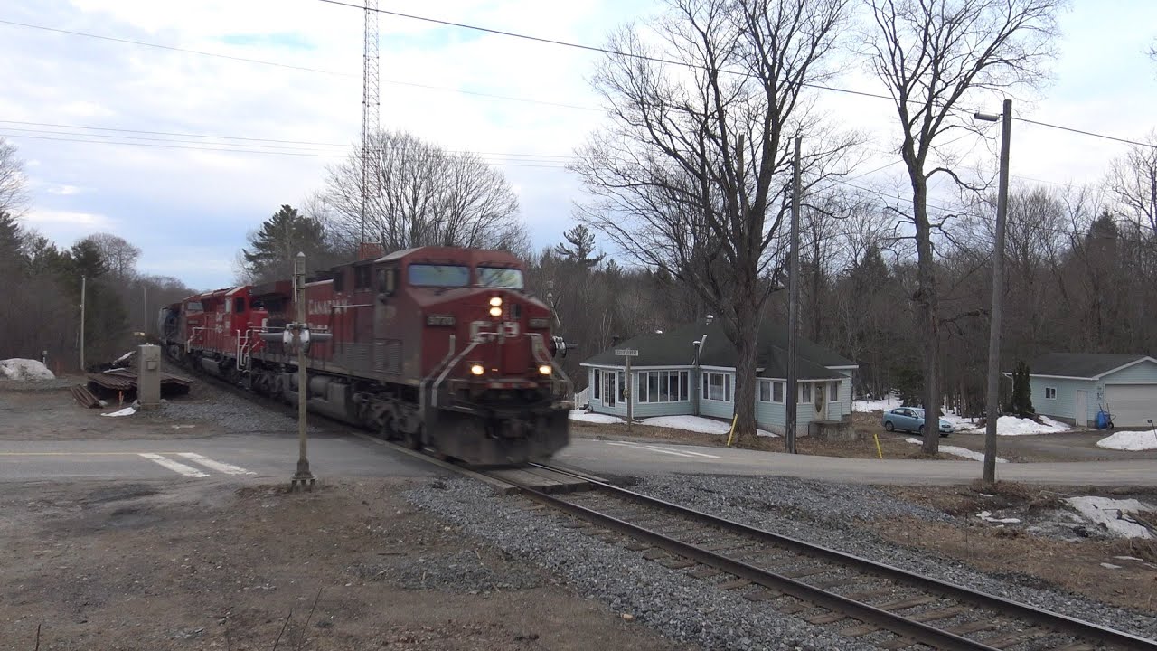 CP 9770 at Rosseau Road (30MAR2016) - YouTube