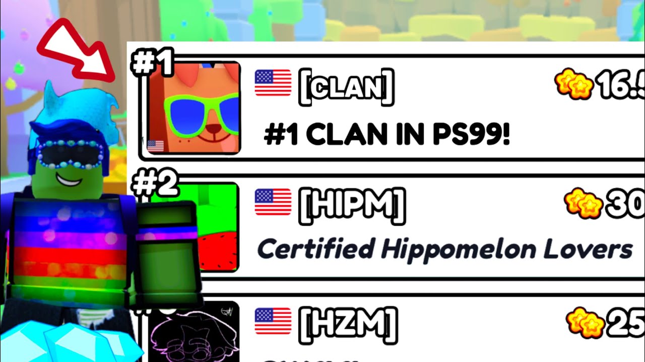 I CREATED THE #1 CLAN IN PET SIMULATOR 99! - YouTube