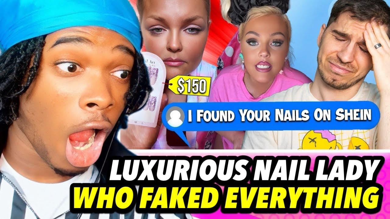 LAYZE : THE LUXURIOUS NAIL LADY WHO FAKED EVERYTHING - YouTube
