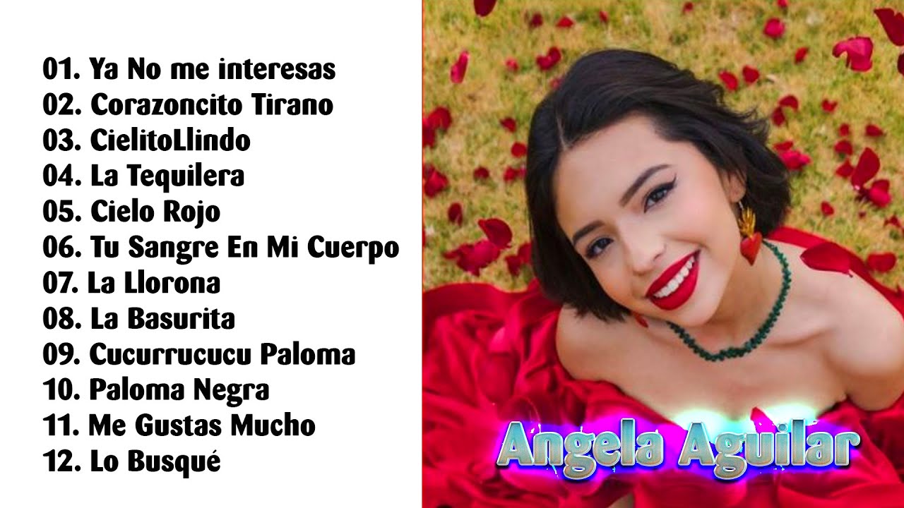 Ángela Aguilar Sus Mejores Exitos - 20 Grandes Exitos De Ángela Aguilar ...