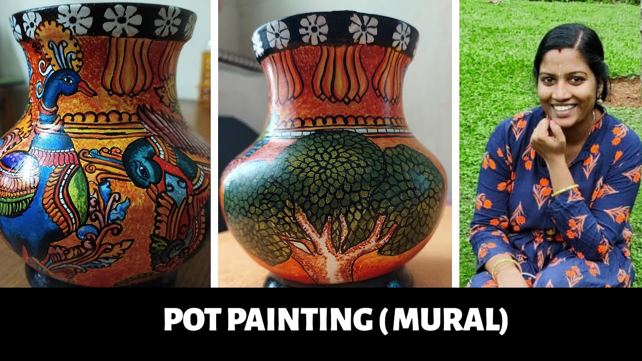 POT PAINTING ( MURAL) - YouTube