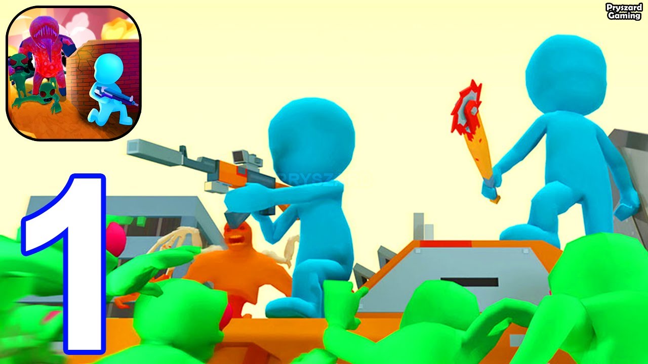 Zombie Rampage: Shooter Frenzy - Gameplay Walkthrough Part 1 Stickman ...