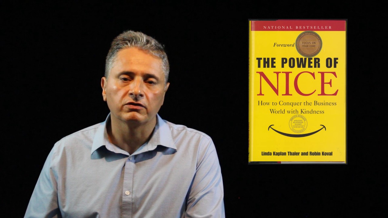 Book Recommendation: The Power of Nice - YouTube