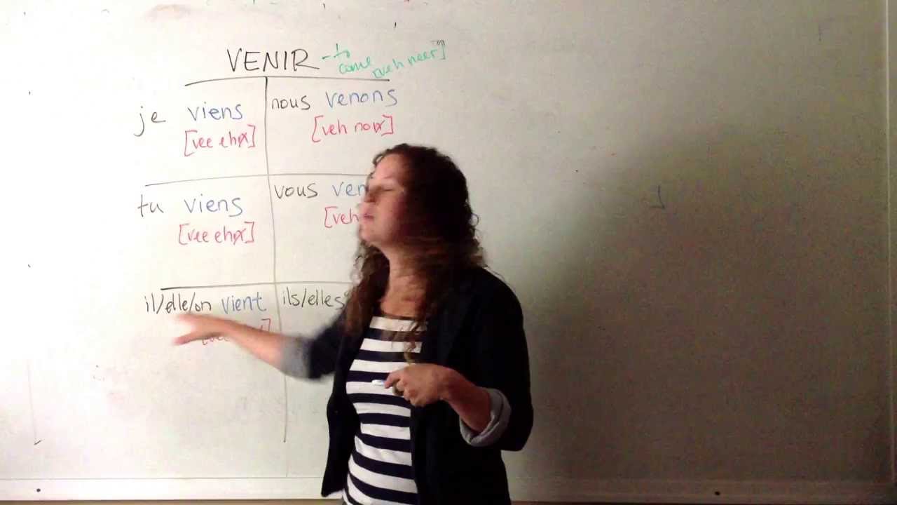Present Tense Conjugation Of Venir In French YouTube present-tense-conjugation-of-venir-in-french-youtube