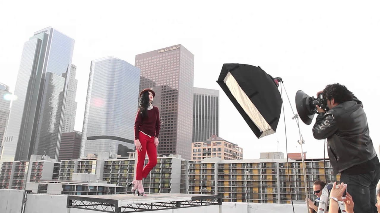 LoveMadly Clothing Fall 2012 Rooftop Photo Shoot - YouTube