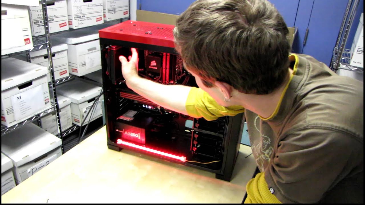 NCIX PC Vesta A1 Special Edition All AMD Gaming Rig Showcase Linus Tech ...