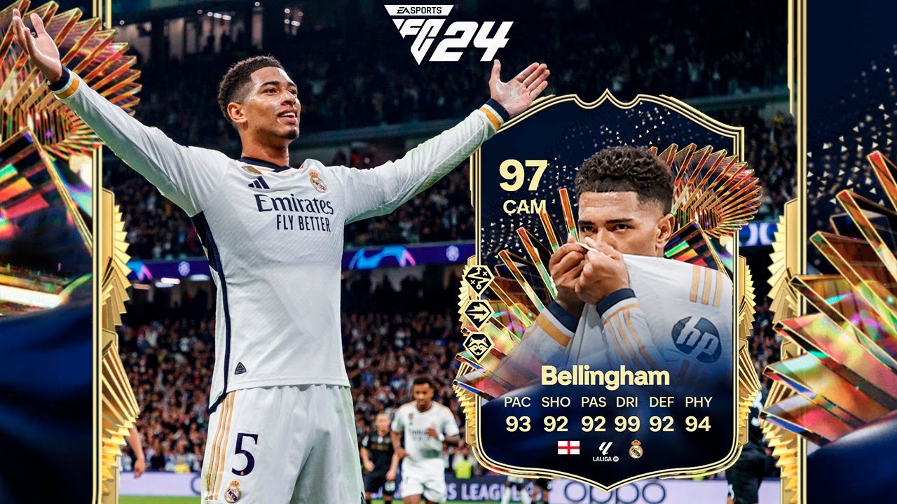 BELLIGOL EL MEJOR MC DEL JUEGO!!! REVIEW BELLINGHAM TOTS 97 EN ESPAÑOL ...