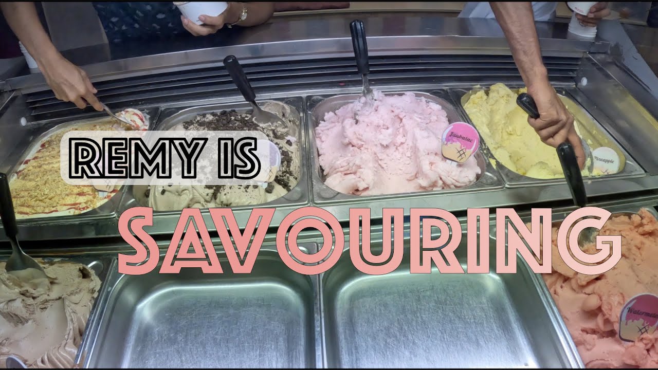 【Savouring】Zorbetteria｜Ice cream shop｜Mauritius - YouTube