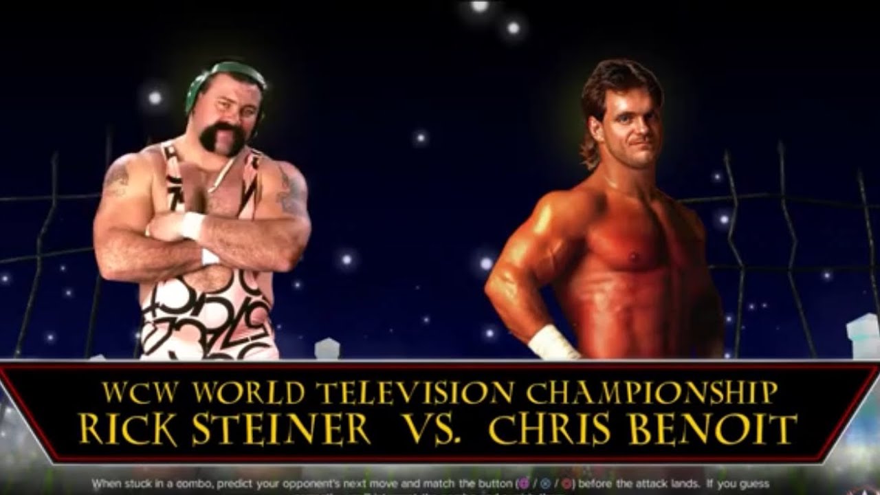 WCW Halloween Havok 1999 (Match 5) Chris Benoit vs Rick Steiner - YouTube