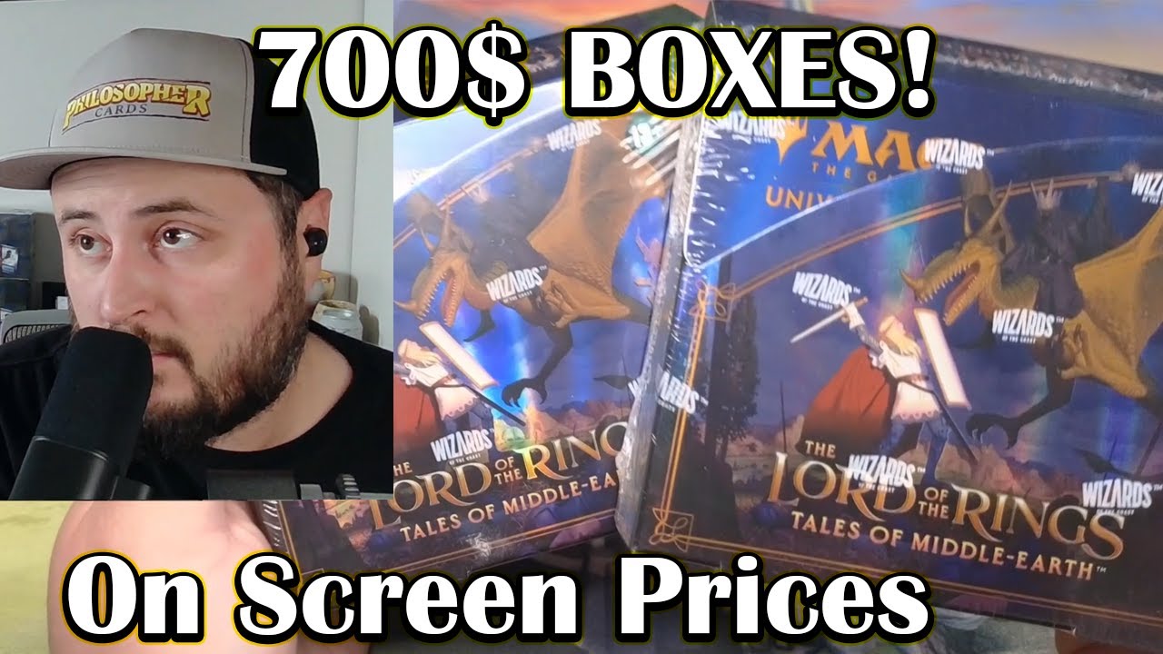 LOTR Collector Special Edition DOUBLE Opening - MTG Lord of the Rings ...