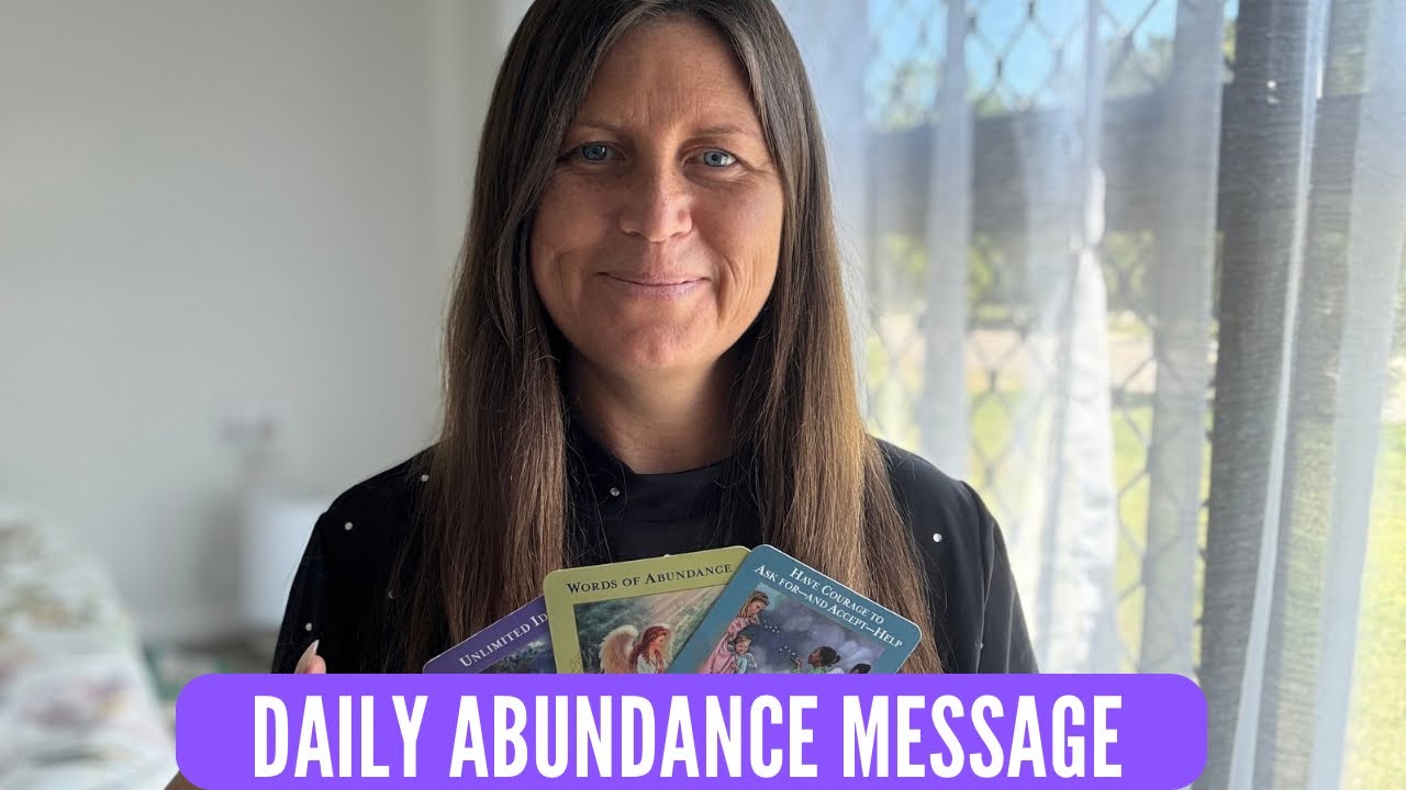 Daily Abundance Message 🙌🤍🍵Unlimited Ideas + Words of Abundance + Ask ...