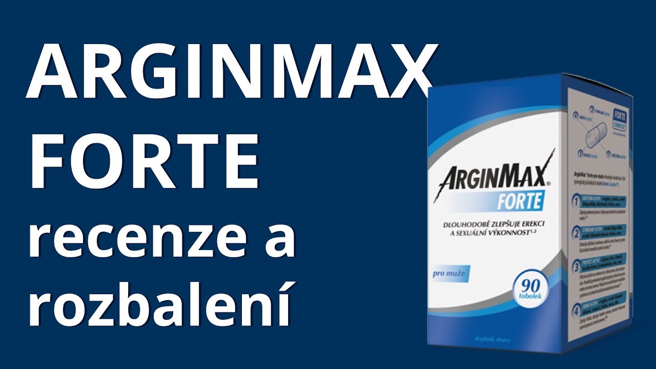 Arginmax Forte - rozbalení a recenze - YouTube