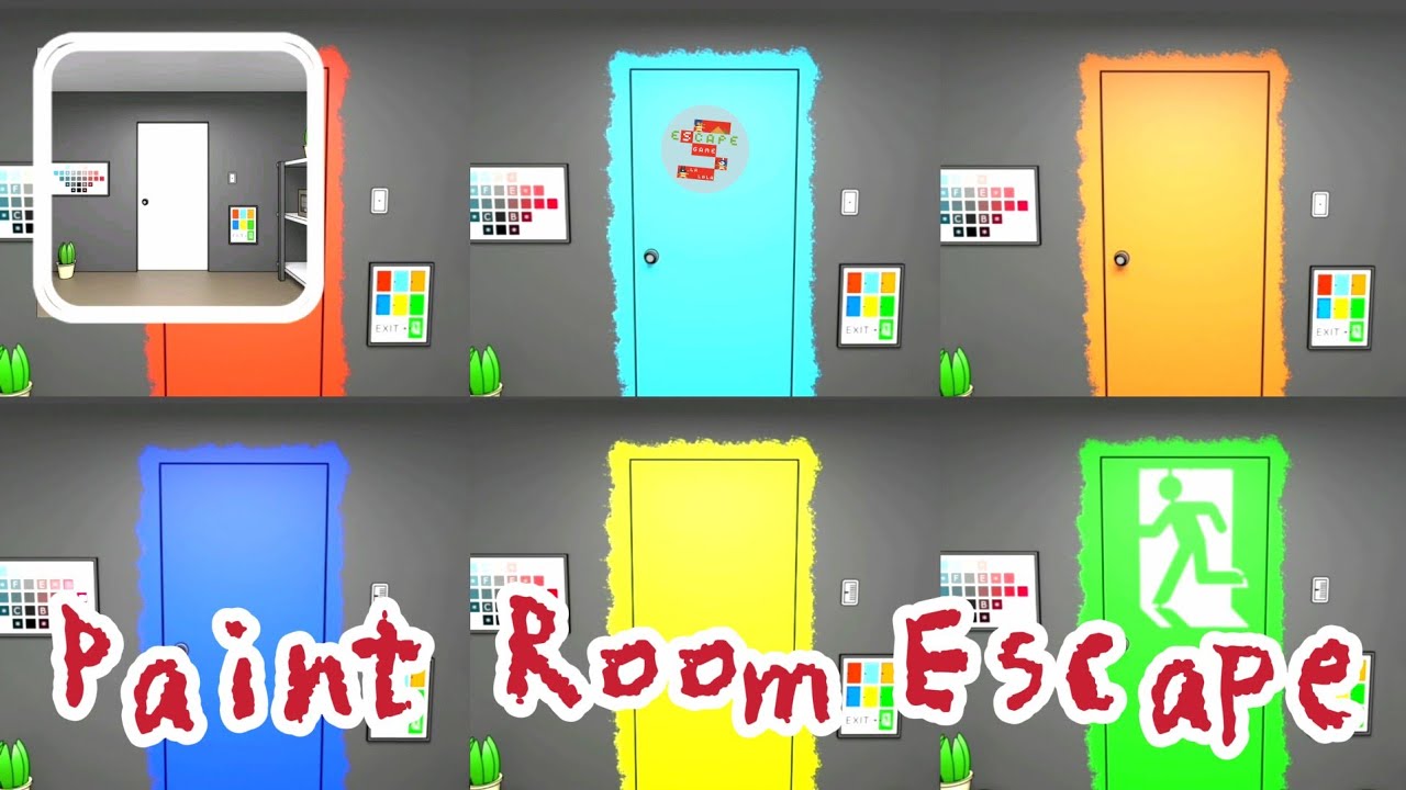 Paint Room Escape【masasgames】 ( 攻略 /Walkthrough / 脫出) - YouTube