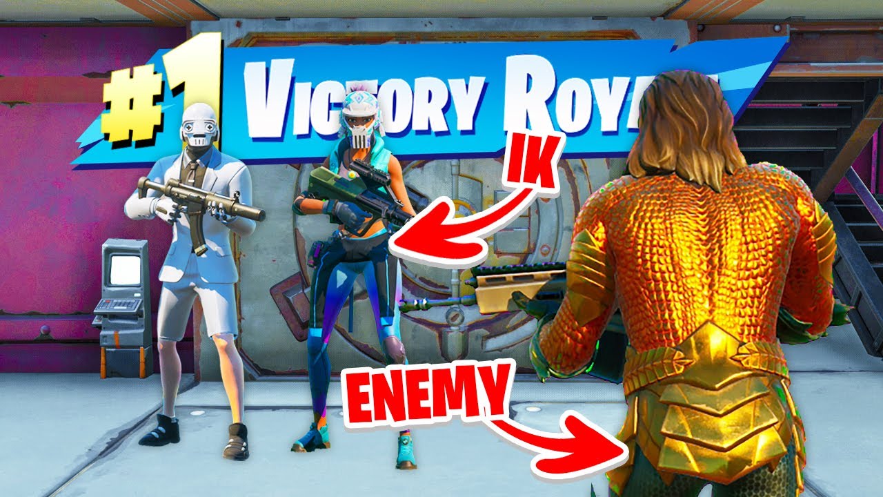 Ik deed alsof ik BOSS OCEAN was in Fortnite! (HET WERKT) - YouTube
