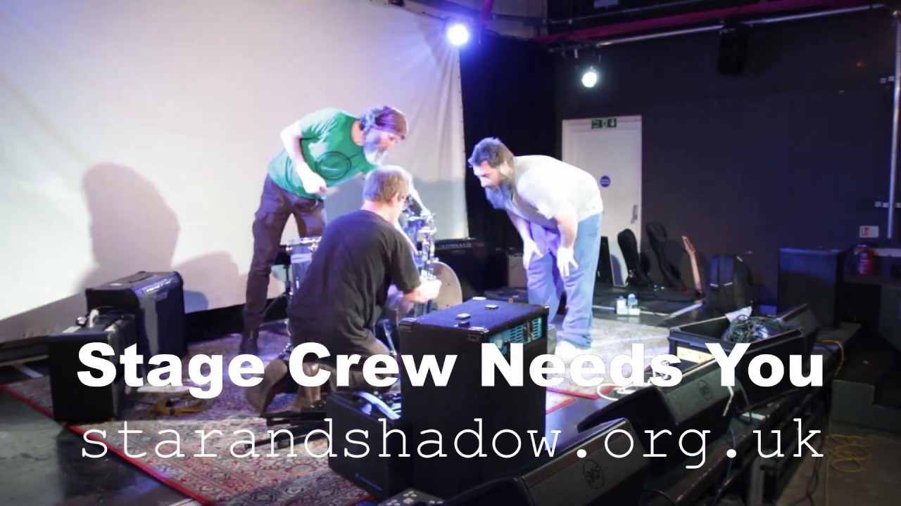 stage crew needs you - YouTube