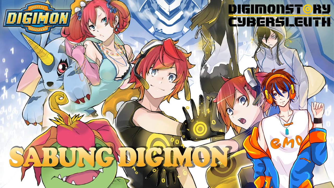 🔴Part 6 Digimon Cyber Sleuth Sabung Digimon Di Isekai Grademon Carry Us ...