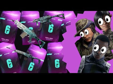 Cheeky little r6 pack opening - YouTube