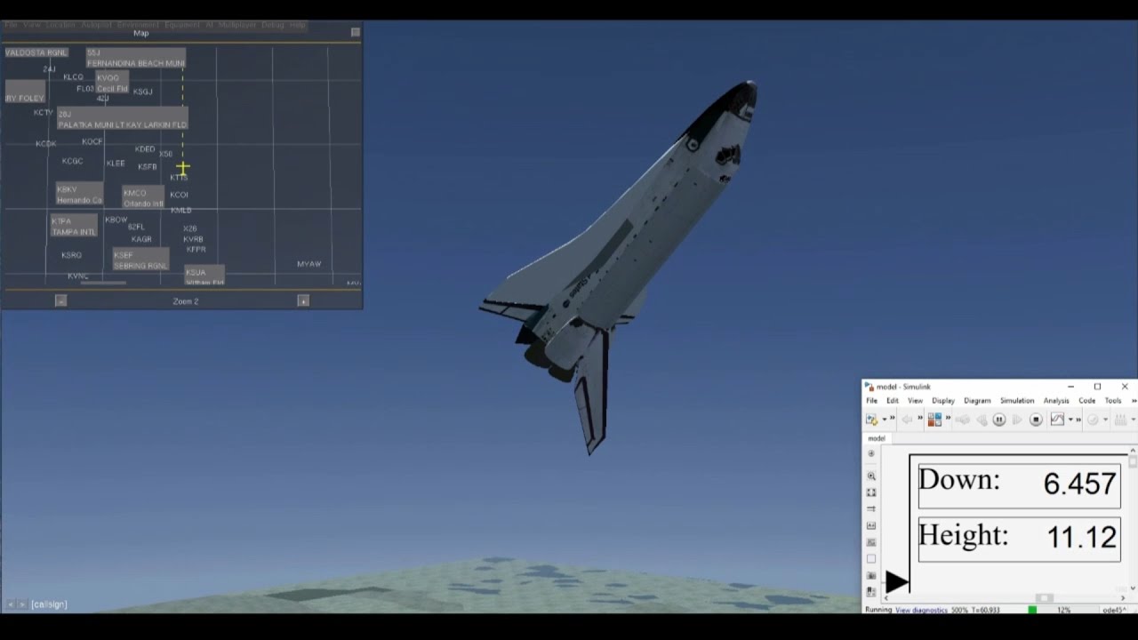 NASA Space Shuttle Launch MATLAB And FlightGear YouTube NASA Space Shuttle Launch MATLAB And FlightGear YouTube