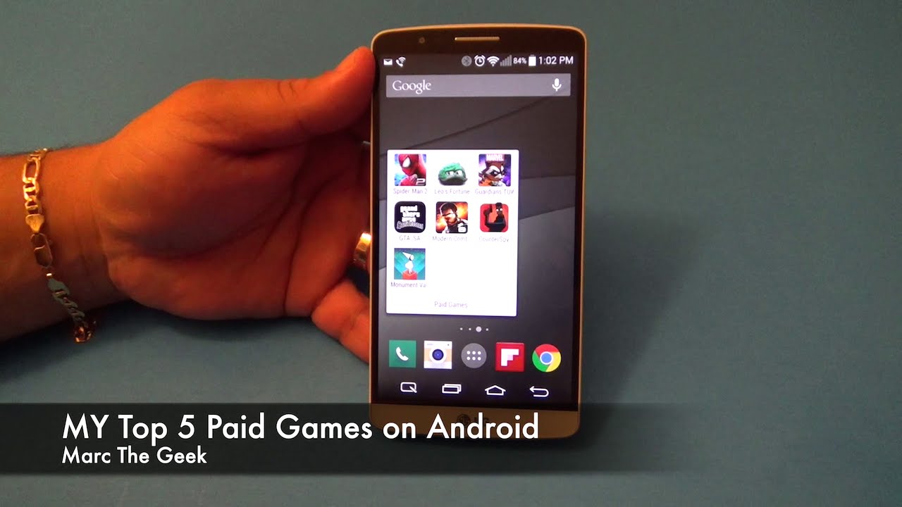 My Top 5 Paid Android Games on 2014 - YouTube